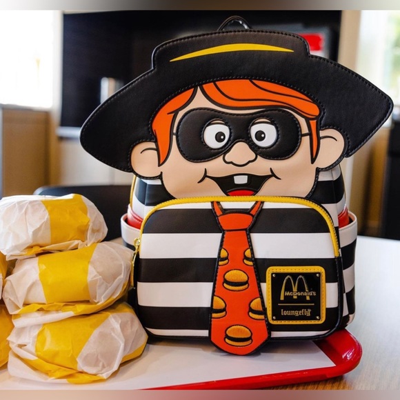 Loungefly | Bags | Loungefly Mcdonalds Hamburglar Cosplay Mini Backpack ...